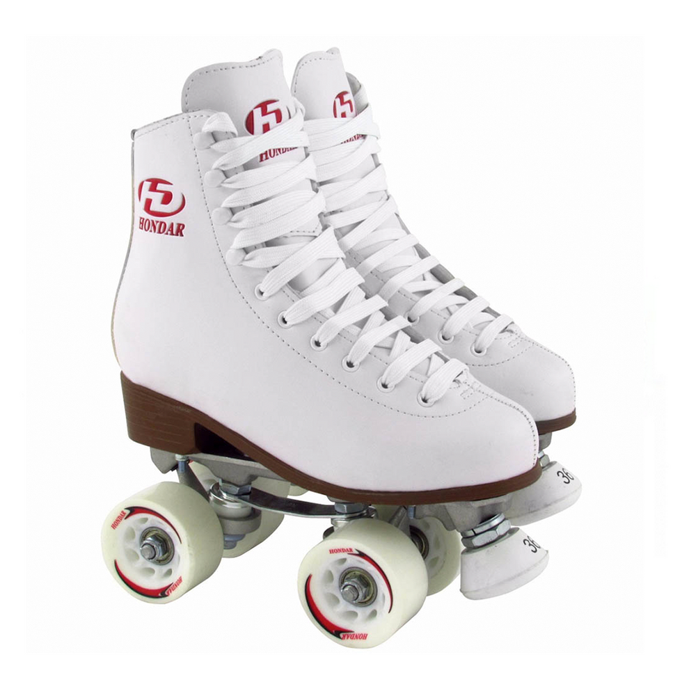 Hondar Patín artístico Blanco Plancha Metal – Kamaro Chile